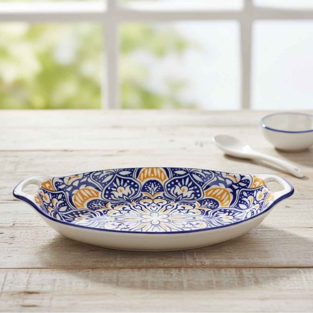 Oval Porcelain Serving Dish – 30.5cm Premium Tableware | Cupindy