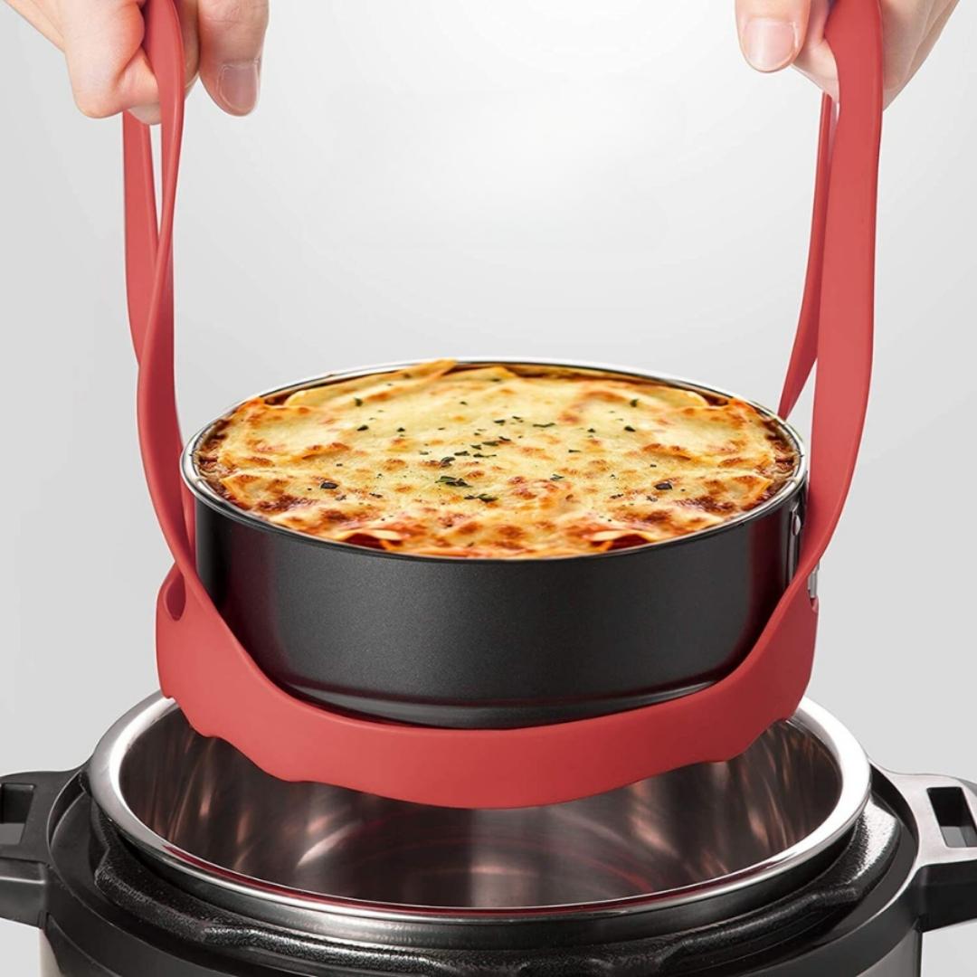 Silicone Pot Lifter – Heat Resistant Safe Grip | Cupindy