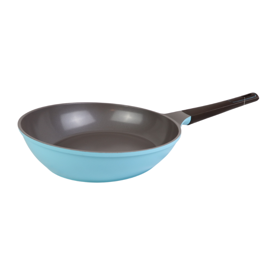 Neoflam 28 cm Ceramic-Coated Non-Stick Pan – Eco-Friendly Korean ...