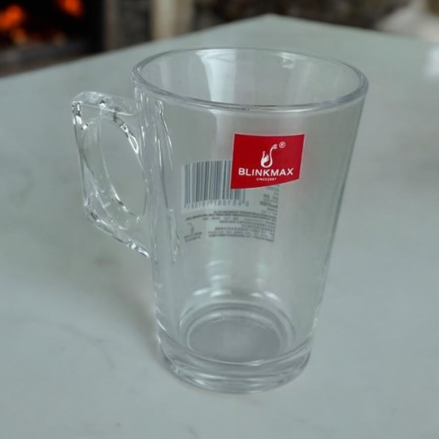 Blinkmax Glass Cup Set Of 6 – 130ml Capacity | Cupindy