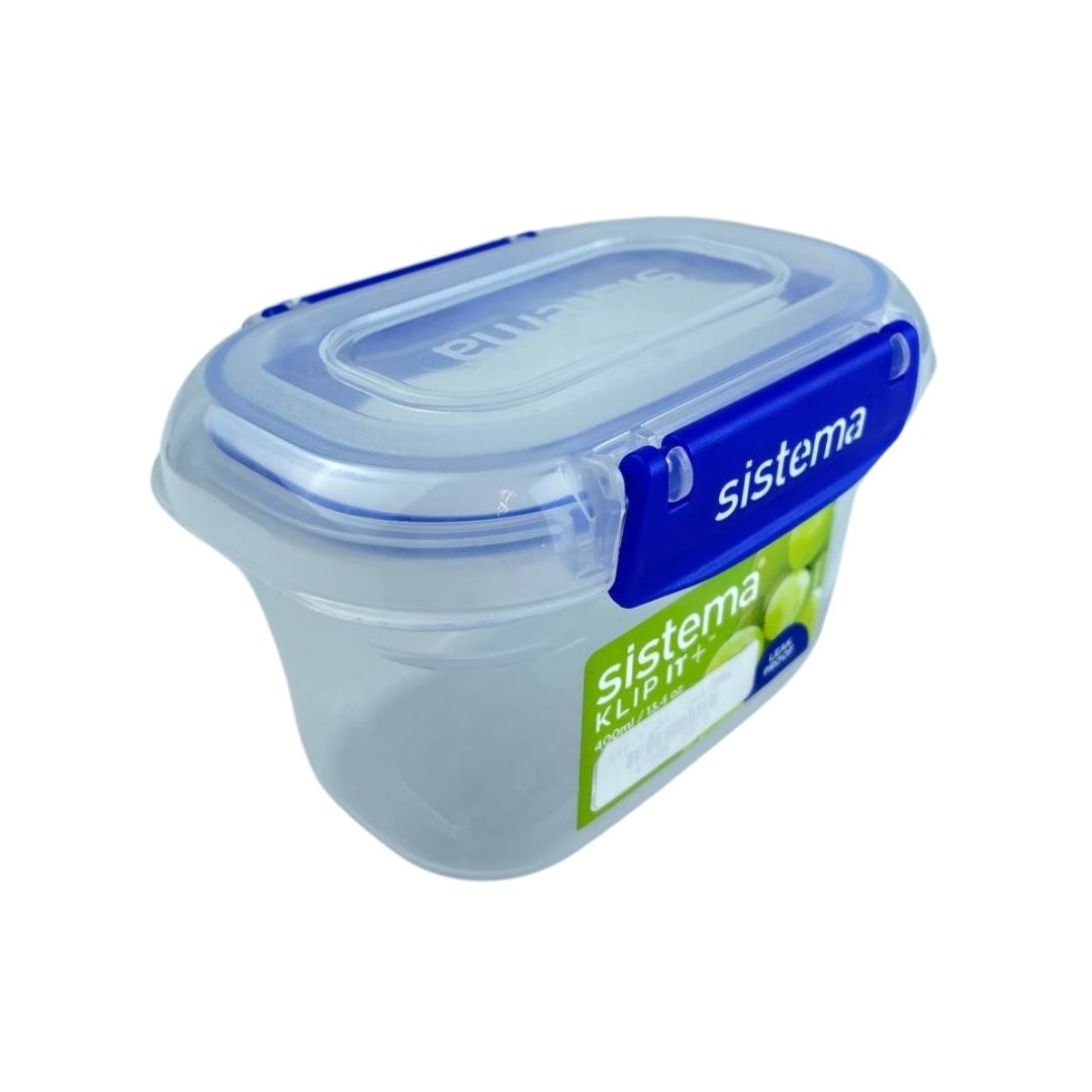 Sistema 400ml Rectangular Food Storage Container | Cupindy