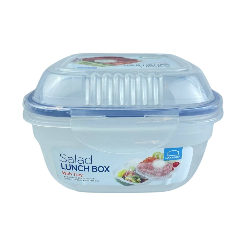 Lock & Lock Salad Lunch Box With Tray - 950 ml | Cupindy