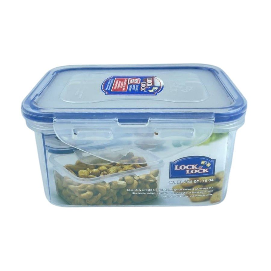 Look & Lock Airtight Food Storage Container, 470ml Capacity | Cupindy
