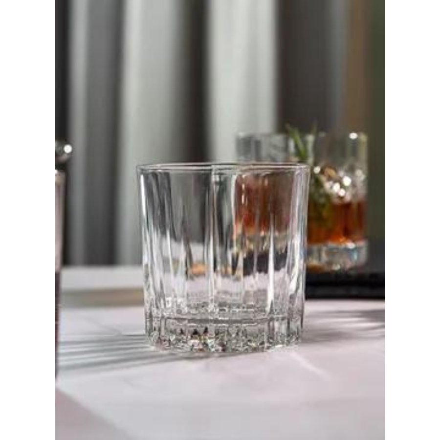 Ocean Glassware Set Of 6 – 350ml Capacity | Traze Pre Double Rock | Cupindy