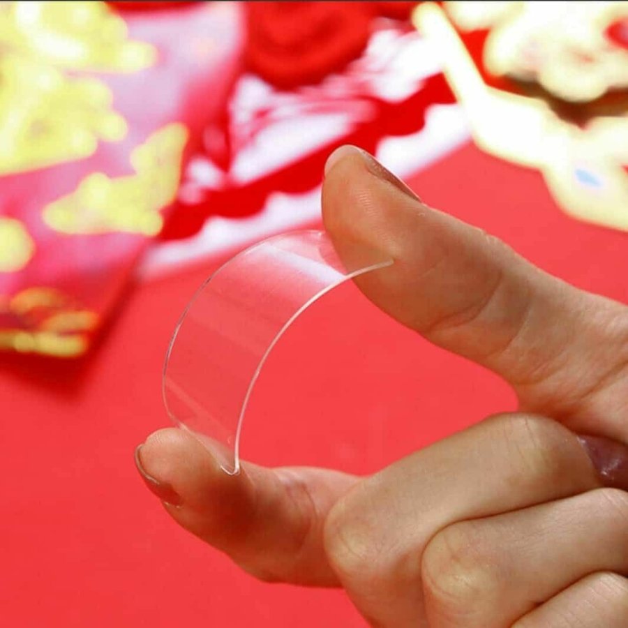 Reusable Double-Sided Transparent Tape - 60 Pcs | Cupindy