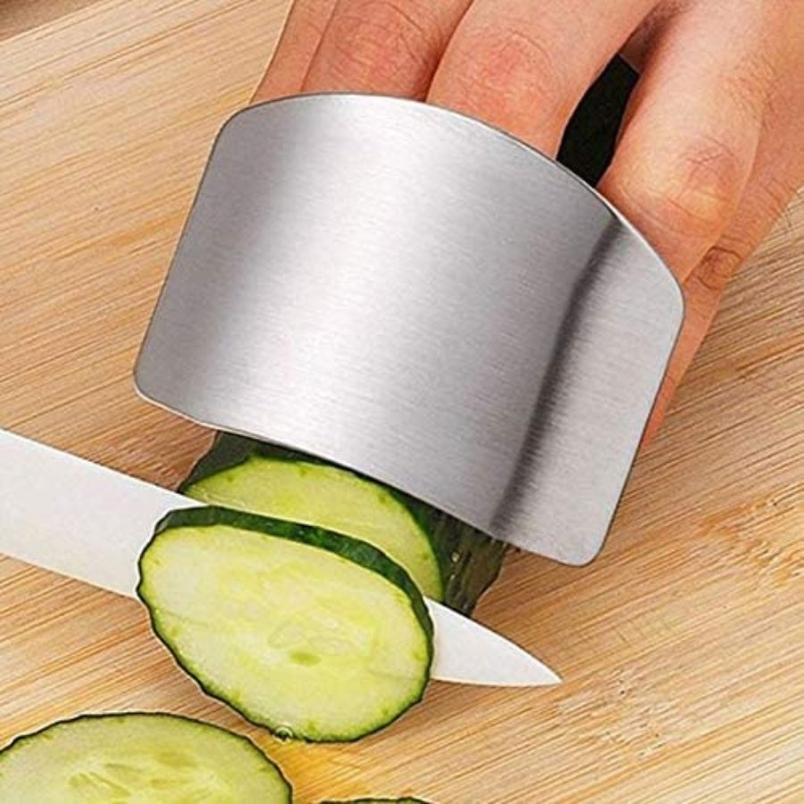 Stainless Steel Finger Guard Protector When Slicing and Dicing